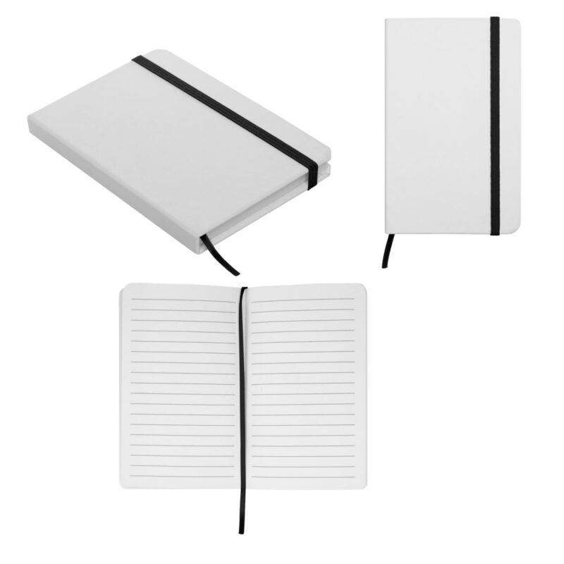 Libreta Peque a White Logotipo Pilar