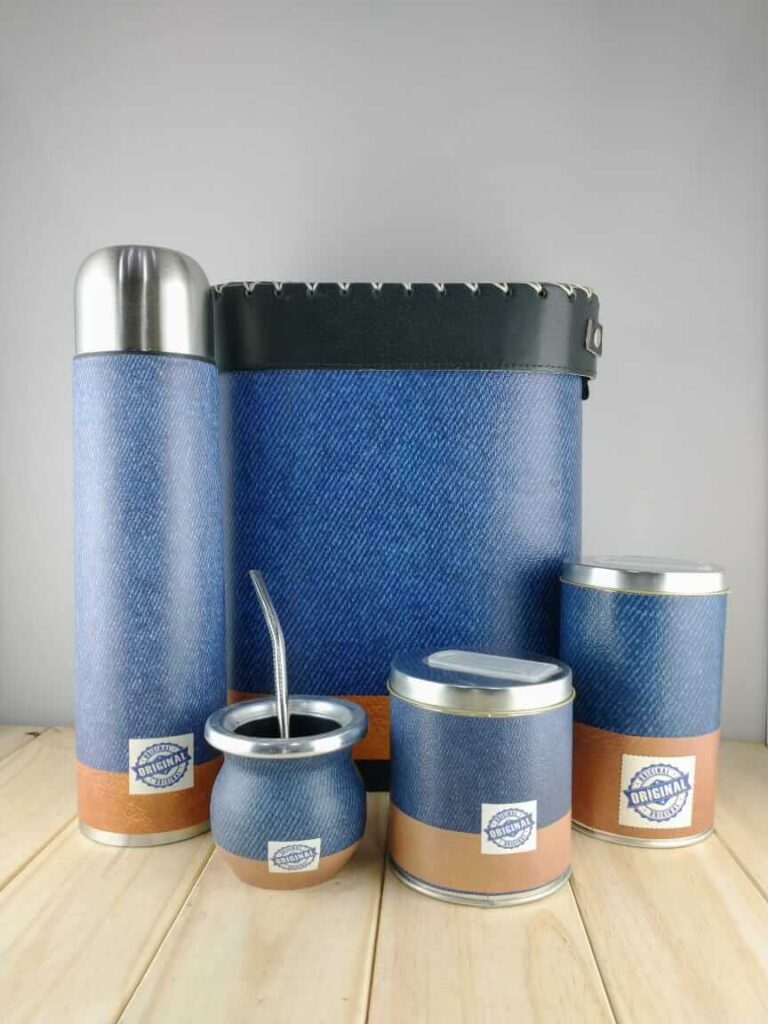 Set de Mate Personalizado – Logotipo | Pilar